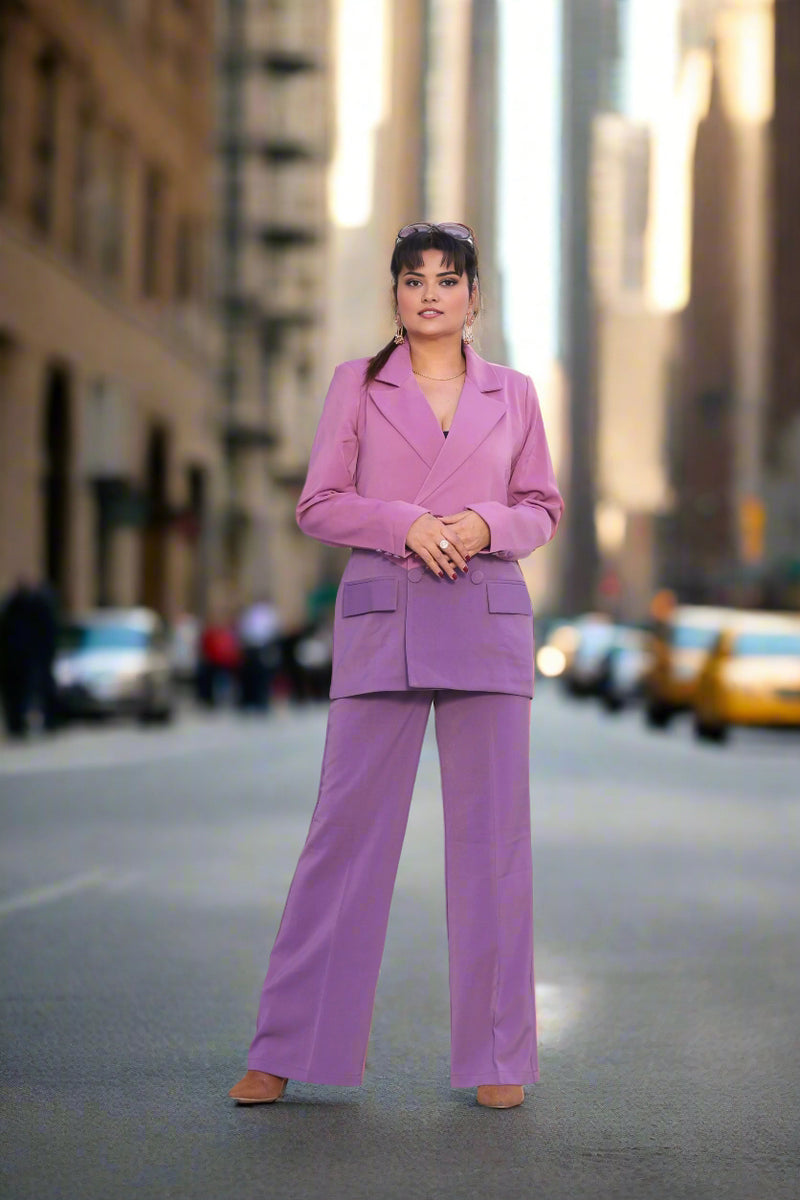 Plum & Lilac Two Tone Suit Set – Beyond Formals